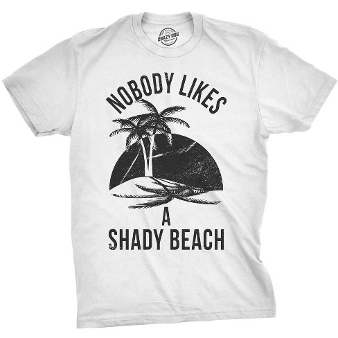 Mens Shady Beach Funny Shirts Vacation Funny Vintage Novelty Hilarious ...