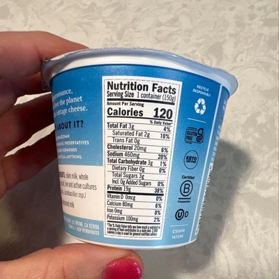 Good Culture 2% Low-fat Classic Cottage Cheese - 5.3oz : Target