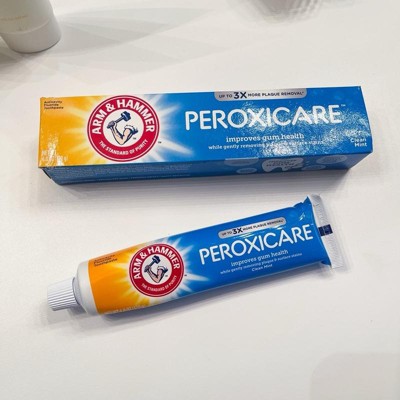 Arm & Hammer Peroxicare Gum Health Anticavity Flouride Toothpaste - 6oz ...
