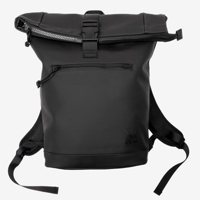 X Ray Waterproof Expandable Roll Top Backpack Black : Target