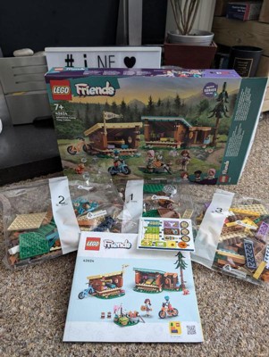 Lego Friends Adventure Camp Cozy Cabins Camping Toy 42624 : Target