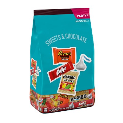 Hershey's Chocolate And Sweets Assorted Party Bag Candy - 31.41oz : Target