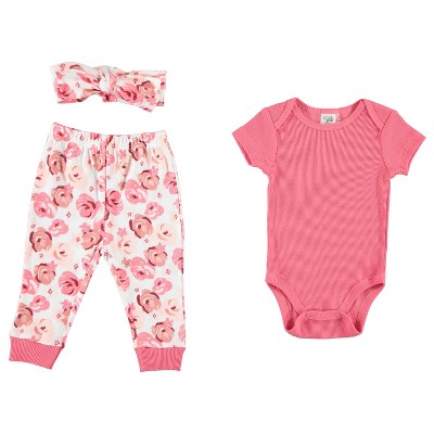 Chick Pea Baby Girl Clothes Layette Set Footless Uruguay Ubuy
