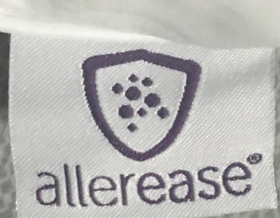 Standard Medium 2pk Machine Washable Total Allergy Defense Pillow White - Allerease : Target