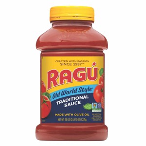 Ragu Old World Style Traditional Pasta Sauce - 45oz : Target