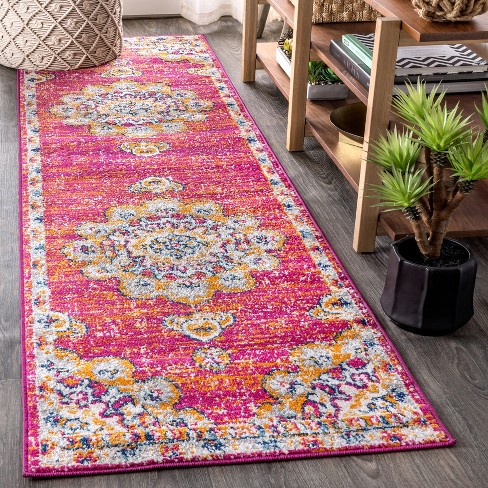 Bohemian Flair Boho Vintage Medallion Area Rug : Target