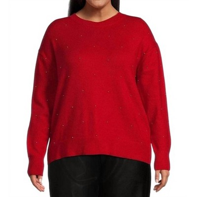 Women's Embellished Sweater - Dex Xs : Target