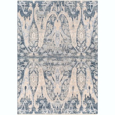 Mark & Day Everly 3'2"x8'2" Runner Woven Indoor Area Rugs Blue : Target