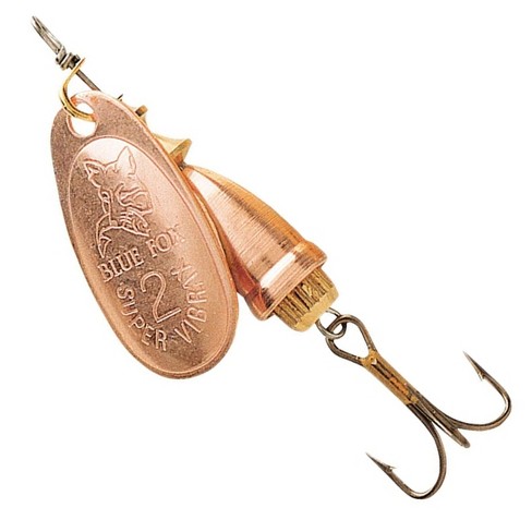Blue Fox Classic Vibrax 2 Fishing Lure - Copper : Target