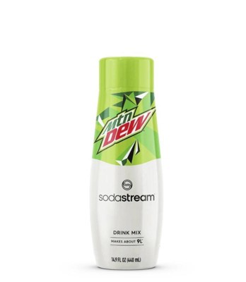 Sodastream 440ml Diet Mountain Dew Syrup Flavor : Target