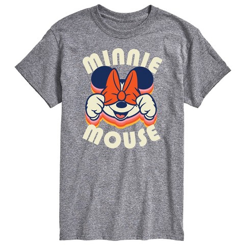 Men's - Disney - Minnie Mouse Bow Design Short Sleeve Graphic T-shirt ...