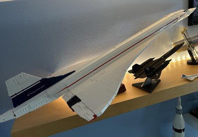 Lego Icons Concorde Model Plane Building Set 10318 : Target