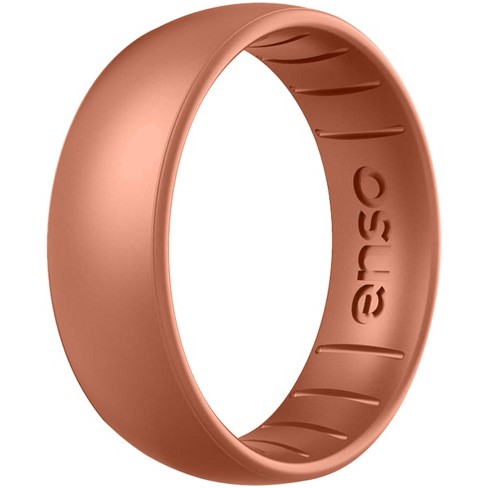 Enso Rings Classic Elements Series Silicone Ring - Copper - 10 : Target