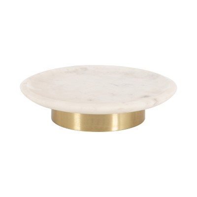 Rectangle Marble Tray White - Threshold™ : Target