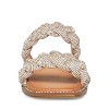 Park Braided Rhinestone Sandal, Silver Multi, 7 : Target