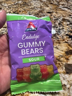 Atkins Endulge Sour Gummy Bears - 6.35oz/6pk : Target