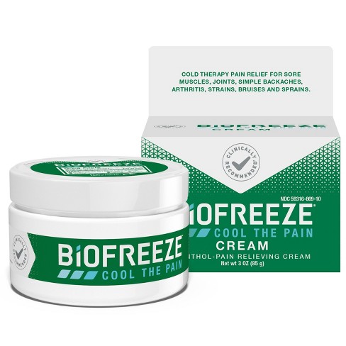 Biofreeze Pain Relieving Cream - 3oz : Target