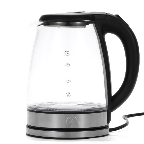 Electric Tea Kettle - 1.8l Glass & Stainless Steel Electric Tea Kettle ...
