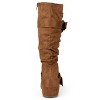 Journee Collection Womens Jester-01 Hidden Wedge Riding Boots, Camel 6 ...