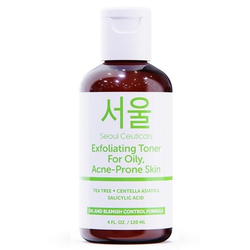 Seoul Ceuticals Korean Skin Care Exfoliating Korean Toner For Oily Acne ...