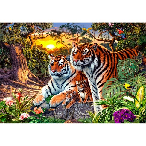 Springbok Hidden Tigers Jigsaw Puzzle - 400pc : Target