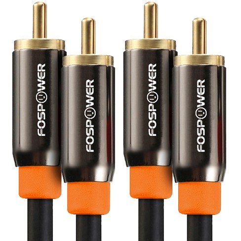 Fospower Rca Male To Rca Male Digital Audio Coaxial Cable - Gold Plated ...