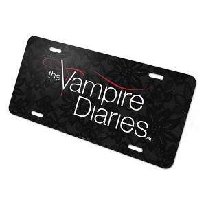 The Vampire Diaries Logo Novelty Metal Vanity Tag License Plate : Target