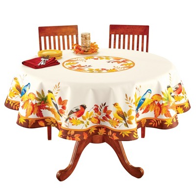 Teflon 70" Microfiber Addison Eco Elite Round Tablecloth : Target