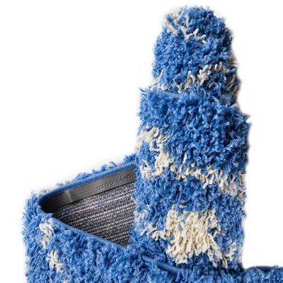 Unique Loom 2' 0 X 8' 0 Runner Moroccan Trellis Shag Periwinkle Blue ...