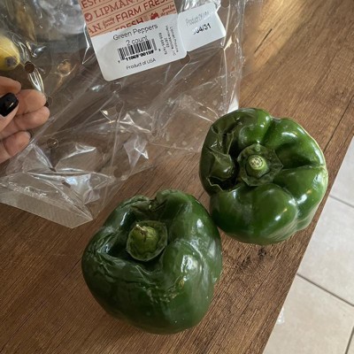Green Bell Peppers - 2ct - Good & Gather™ : Target
