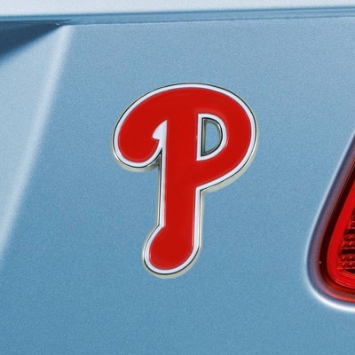 Mlb Philadelphia Phillies 3d Metal Emblem : Target