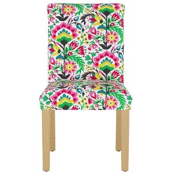Set Of 2 Parsons Pattern Dining Chair Wood - Homepop : Target