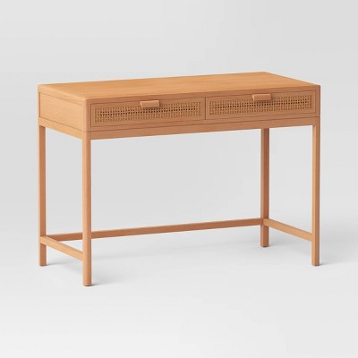 Hairpin Writing Desk With Storage White - Threshold™ : Target