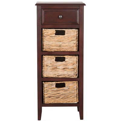 Michaela Storage Unit - Cherry - Safavieh. : Target