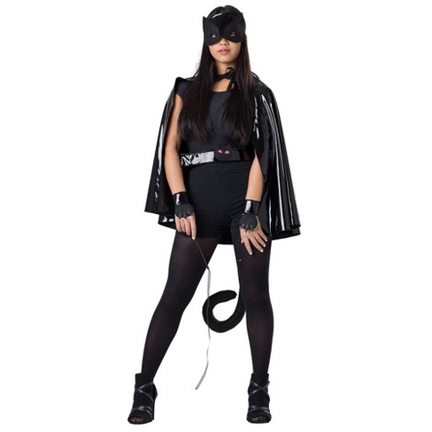Dress Up America Black Cat Costume Set For Teens And Adults - One Size ...