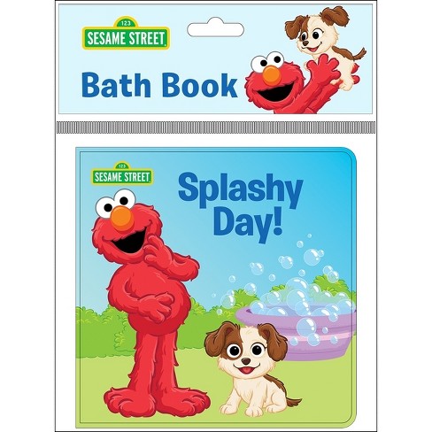 Sesame Street: Elmo's Splashy Day! Bath Book - By Pi Kids (novelty Book ...