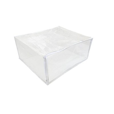 Clear Vinyl Zippered Storage Bags (5-pack) : Target