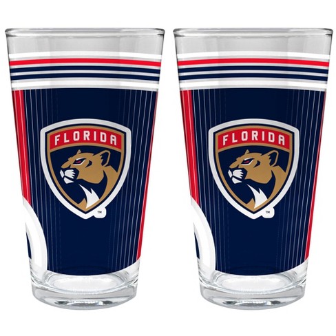 Nhl Florida Panthers 2pc Pint Glass Set : Target