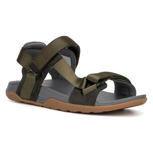 Hybrid Green Label Men's Valley Sandal - 10, Olive : Target