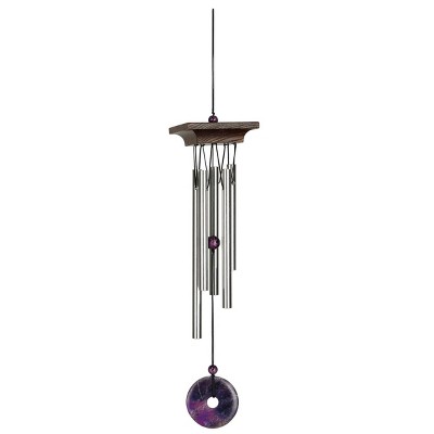 Woodstock Windchimes Amethyst Chime Mini, Wind Chimes For Outside, Wind ...