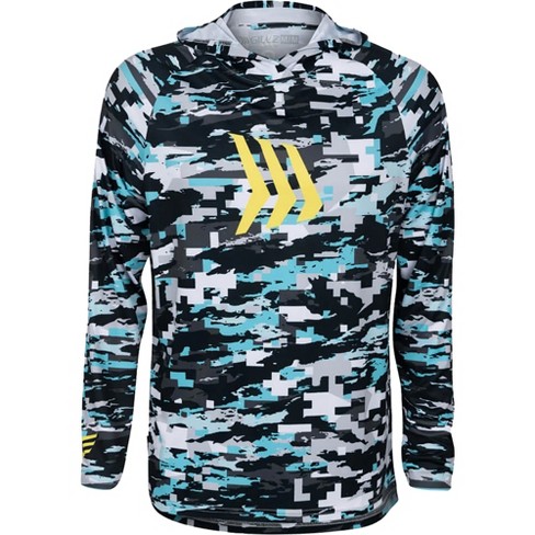 Gillz Contender Series Tek Uv Pullover Hoodie - Large - Aruba Blue : Target