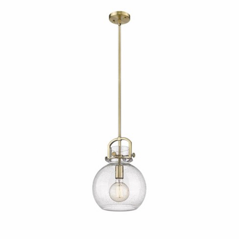 Innovations Lighting Newton Sphere 1 - Light Pendant In Brushed Brass ...