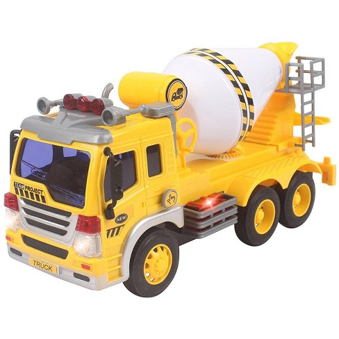 Link Worldwide Ready! Set! Play! Pull Back Powered Cement Mixer Truck ...