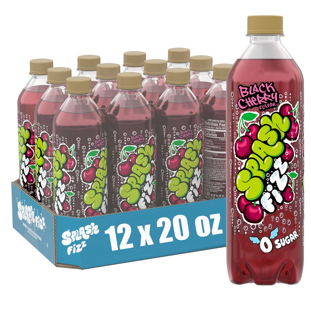 UPC 068274359293 - Splash Fizz Black Cherry Flavor Sparkling Water ...