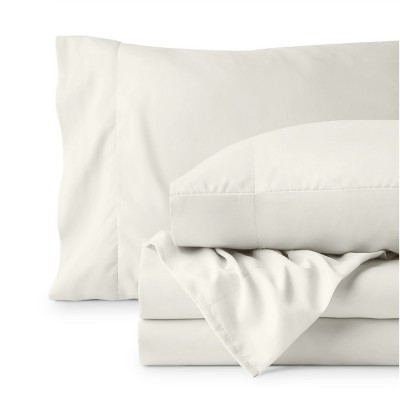 Cream Full Ivy Union Microfiber Sheet Set - Breathable - Deep Pocket ...