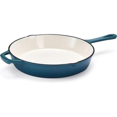 Bayou Classic 12 Inch Square Cast Iron Skillet Cookware Pan With Helper ...
