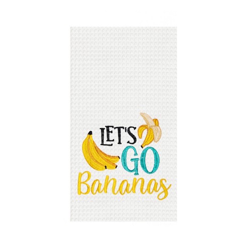 C&f Home Let's Go Bananas Kitchen Towel Dishtowel Clean-up Decor ...