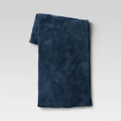 Navy Blue Throw Blanket : Target