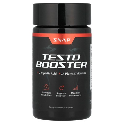 Snap Supplements Testo Booster, 90 Capsules : Target