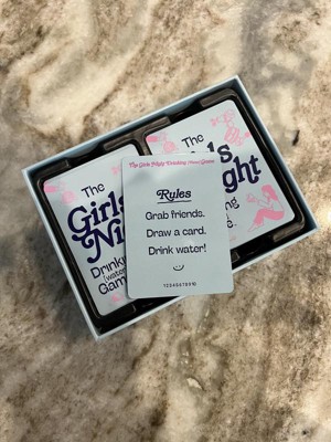 The Girls Night Drinking (water) Game : Target